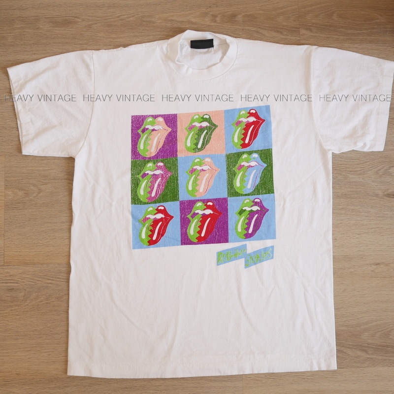 THE Rol Llng Sto ฺ Nes vintage ROCK AND ROLL heavy shirts | Shopee Malaysia