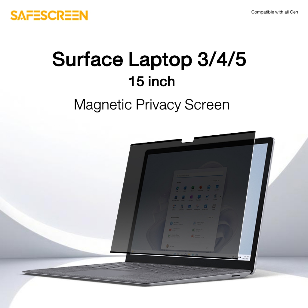 Magnetic Protective Film For Microsoft Surface (Magnetic Privacy Screen ...