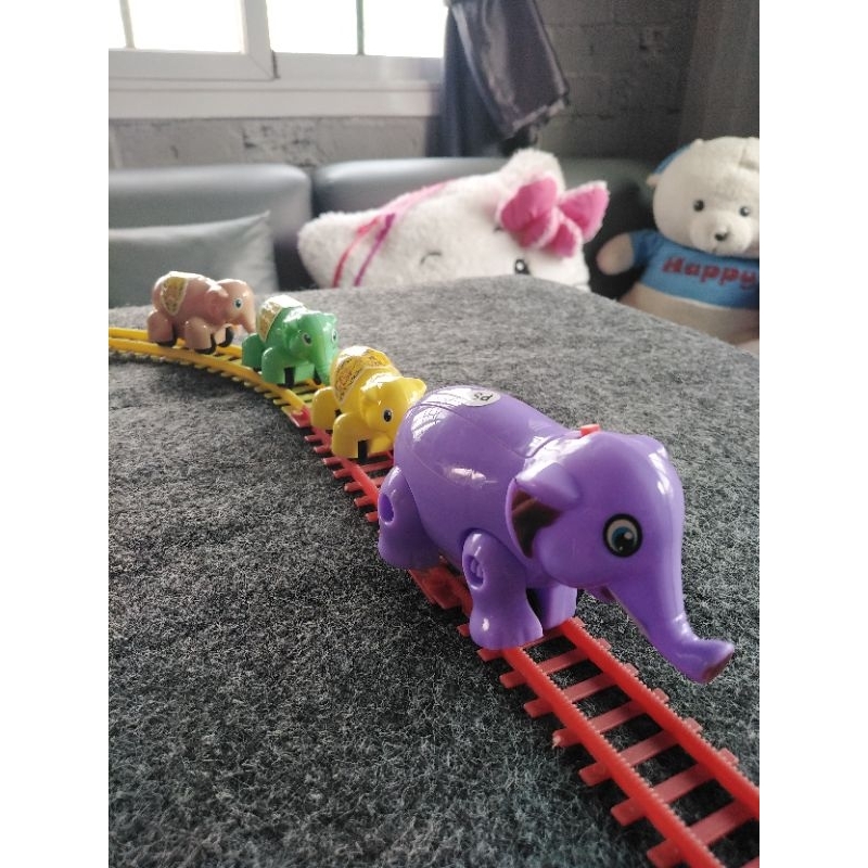 Elephant Train With Track Complete Set | Shopee Malaysia