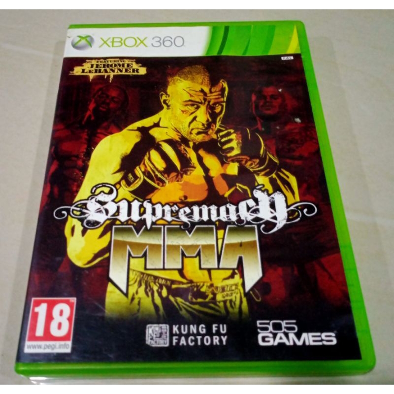 Xbox 360 Supremacy MMA Original Disc (PAL) | Shopee Malaysia