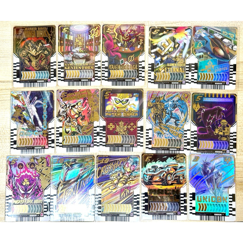 Ride Chemy Trading Card-Include LP Level Cards P Kamen Rider Gotchard ...