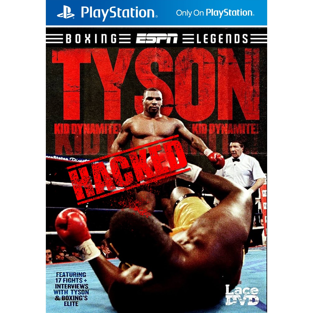 PlayStation1-Mike Tyson Boxing HACKED!!! /// Self-Adhesive Hack Sheet ...