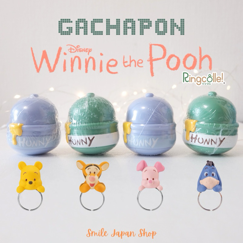 Gachapon winnie the pooh the Ringcolle Ring Series From Japan | Shopee ...