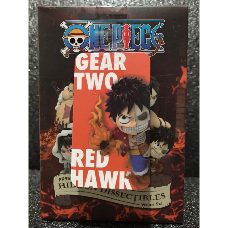 [1 Hand Check Card] Mighty Jaxx Luffy Gear 2 RedHawk One Piece Freeny's ...