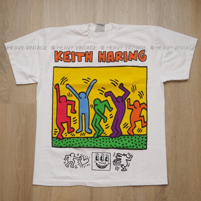 KEITH HARING vintage shirt Art Work heavy | Shopee Malaysia
