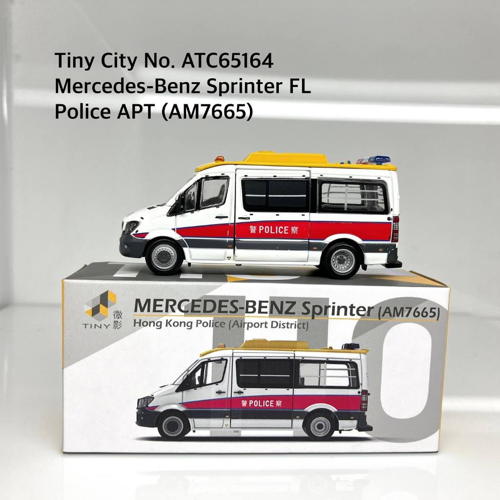 Tiny City No. ATC65164 Mercedes-Benz Sprinter FL Police APT (AM7665) | Shopee Malaysia