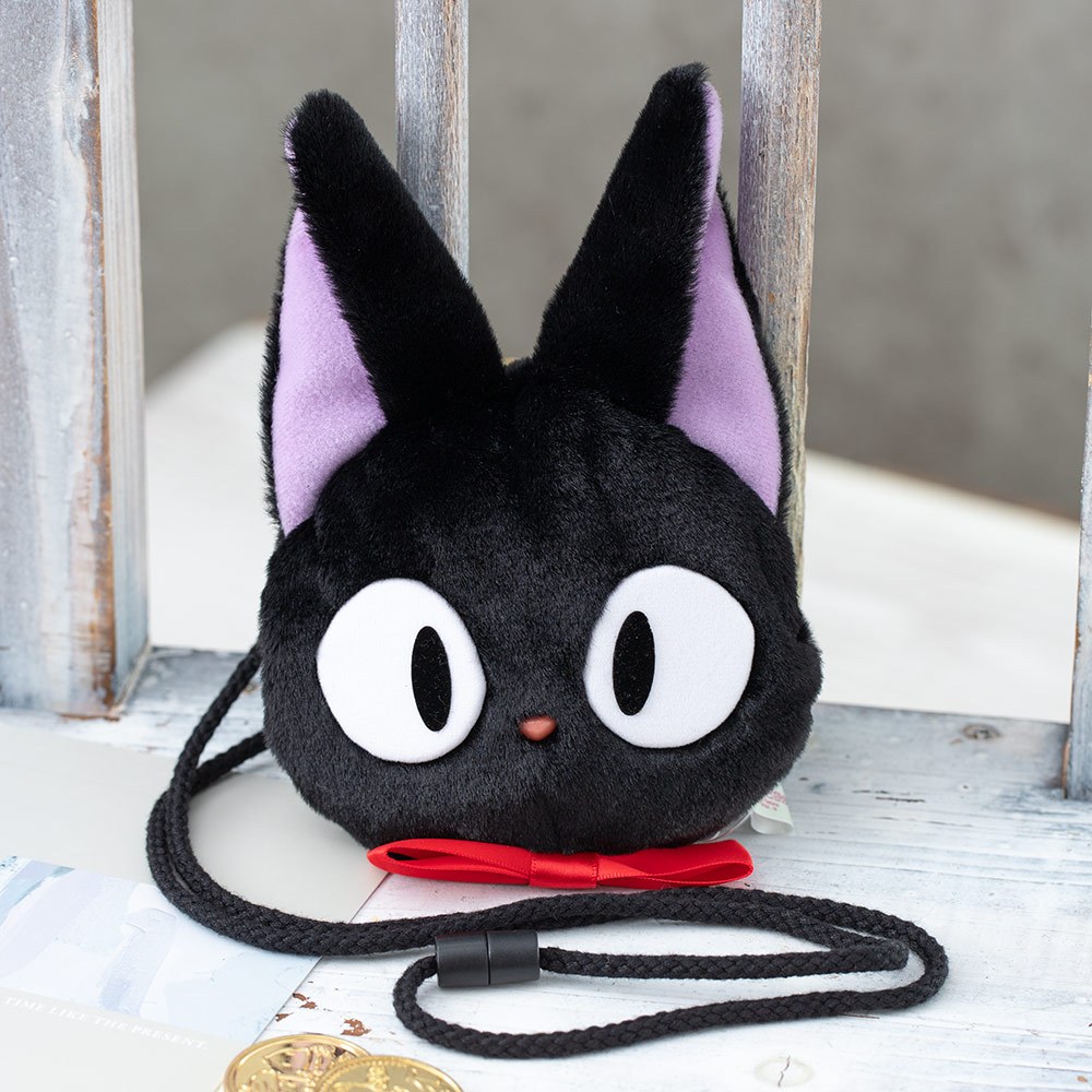 [Studio Ghibli] Coin Purse Jiji Design (Kiki's Delivery Service Fluffy ...