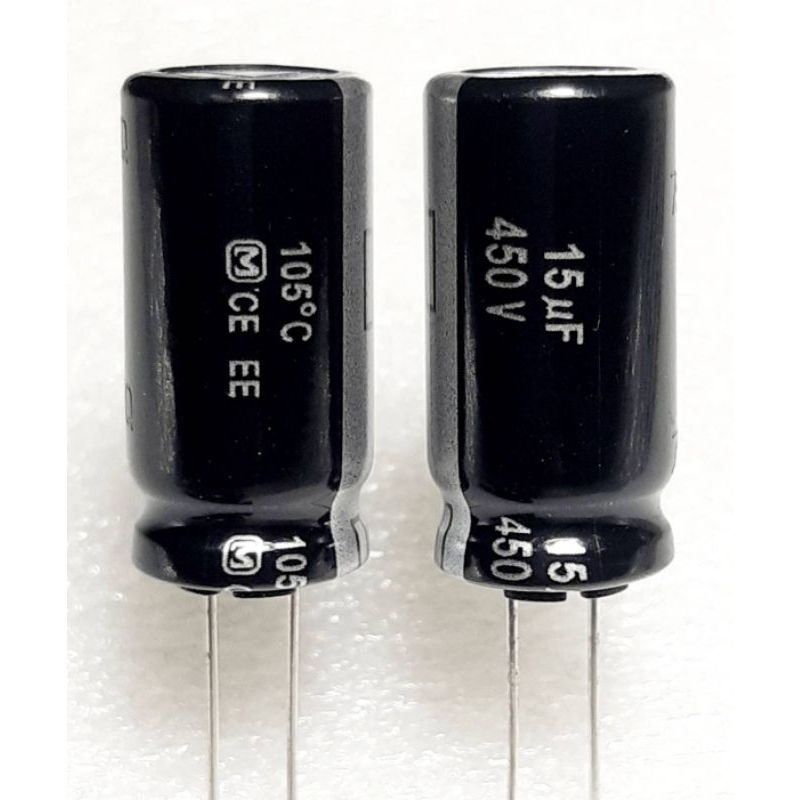 Panasonic EE 15uf 450v capacitor Collector Item Chargeable Cap Kaca ...