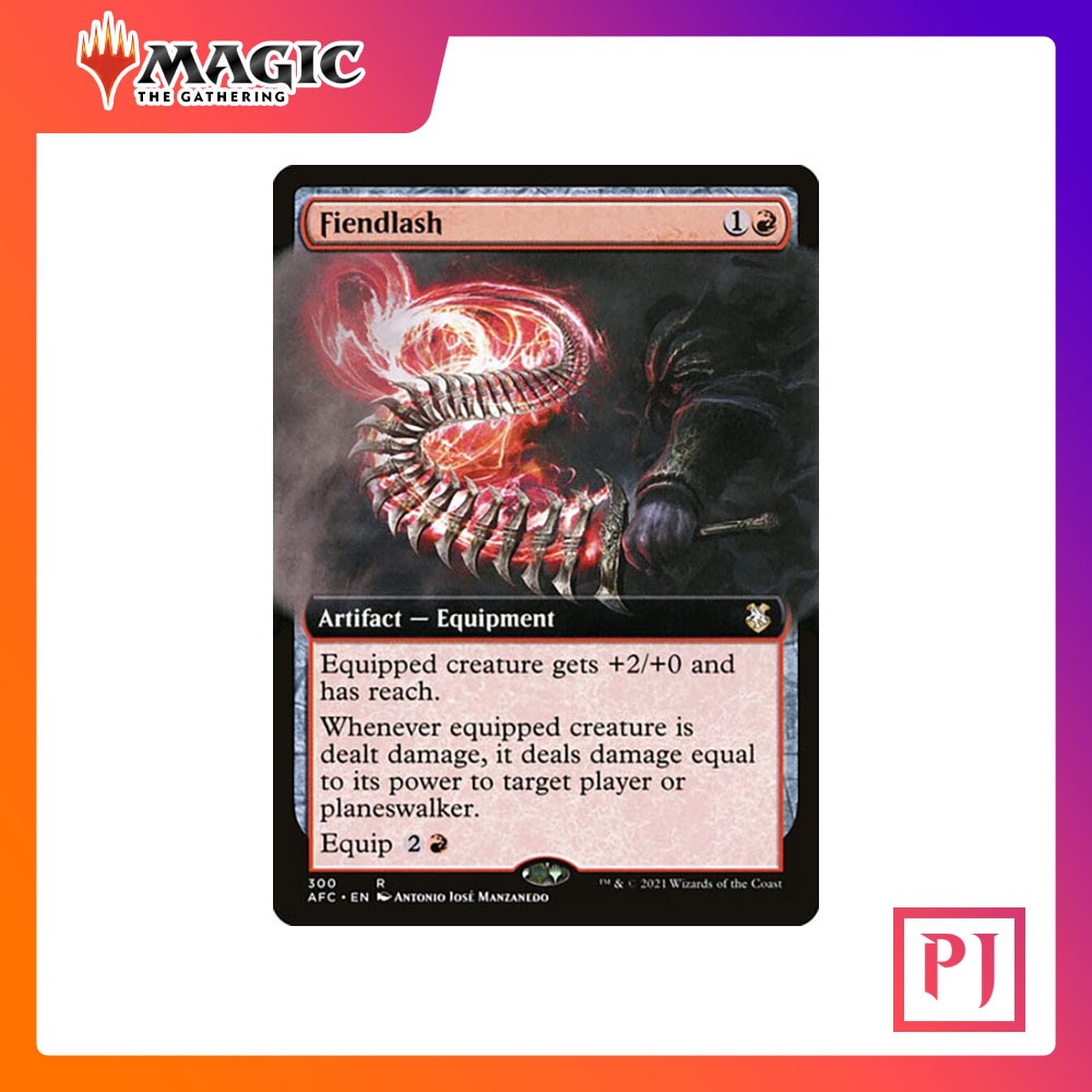 [MTG] Fiendlash (Extended Art) [AFC] [RED] [RARE] [NORMAL] [ENG] (Magic ...