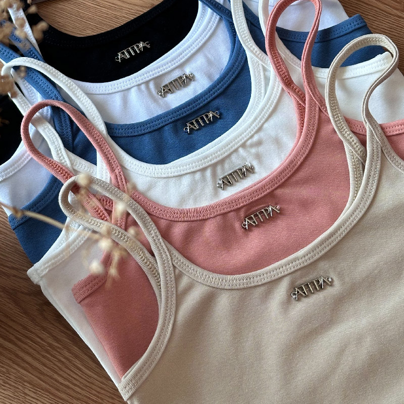 Atipashop-ATIPA STEEL TANK Cropped Top Logo Available In Many Colors ...