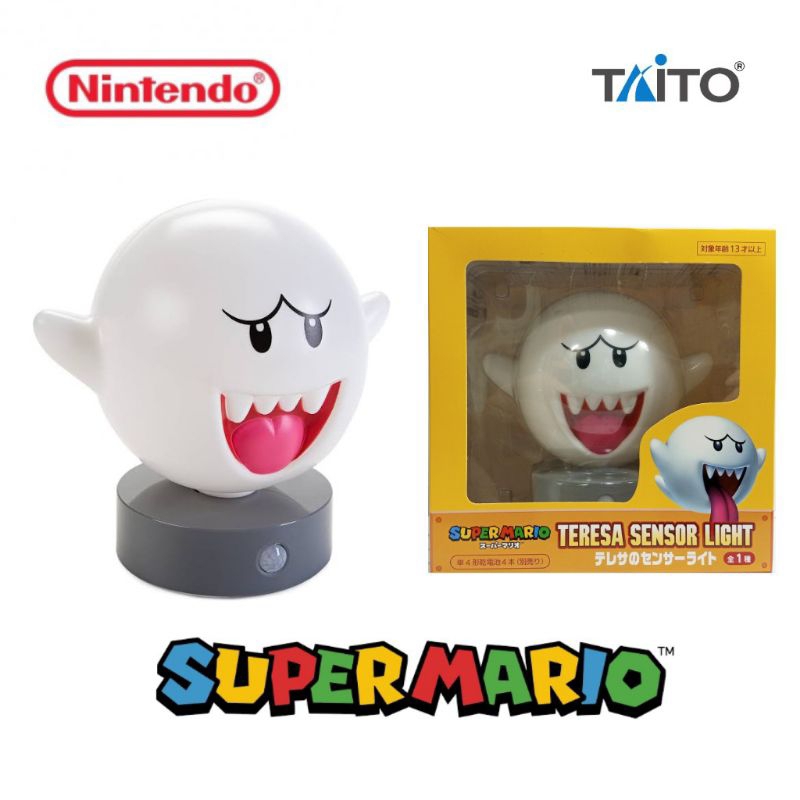 Taito Super Mario Bros. Ghost Boo Teresa Sensor Light Nintendo | Shopee ...