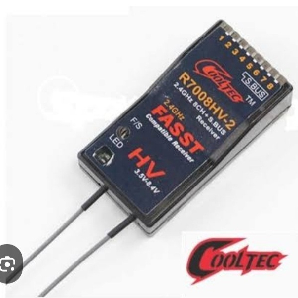 Cooltech R7008HV-2 Receiver (With SBUS) 8 Channel Compatible With ...