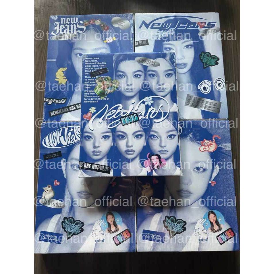 SHOPEE LIVE All Cover [NewJeans/NJZ] Album 1st Ep'new Jeans' [Bluebook ver./ ver.] | Shopee Malaysia