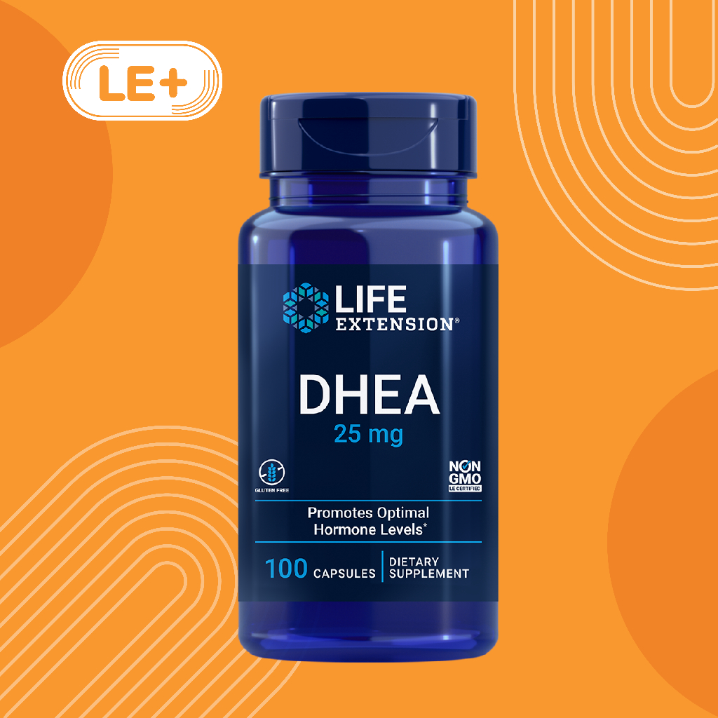 Just In! Ships Now! Life Extension DHEA 25 mg (100 Capsules) | Shopee ...