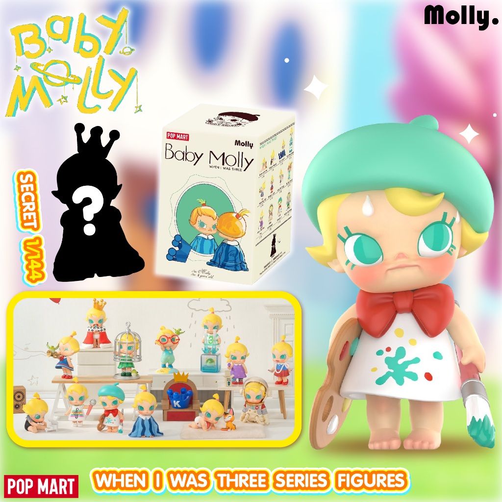 At Thailand Random Box POP MART Baby Molly When I was Three! Series ...