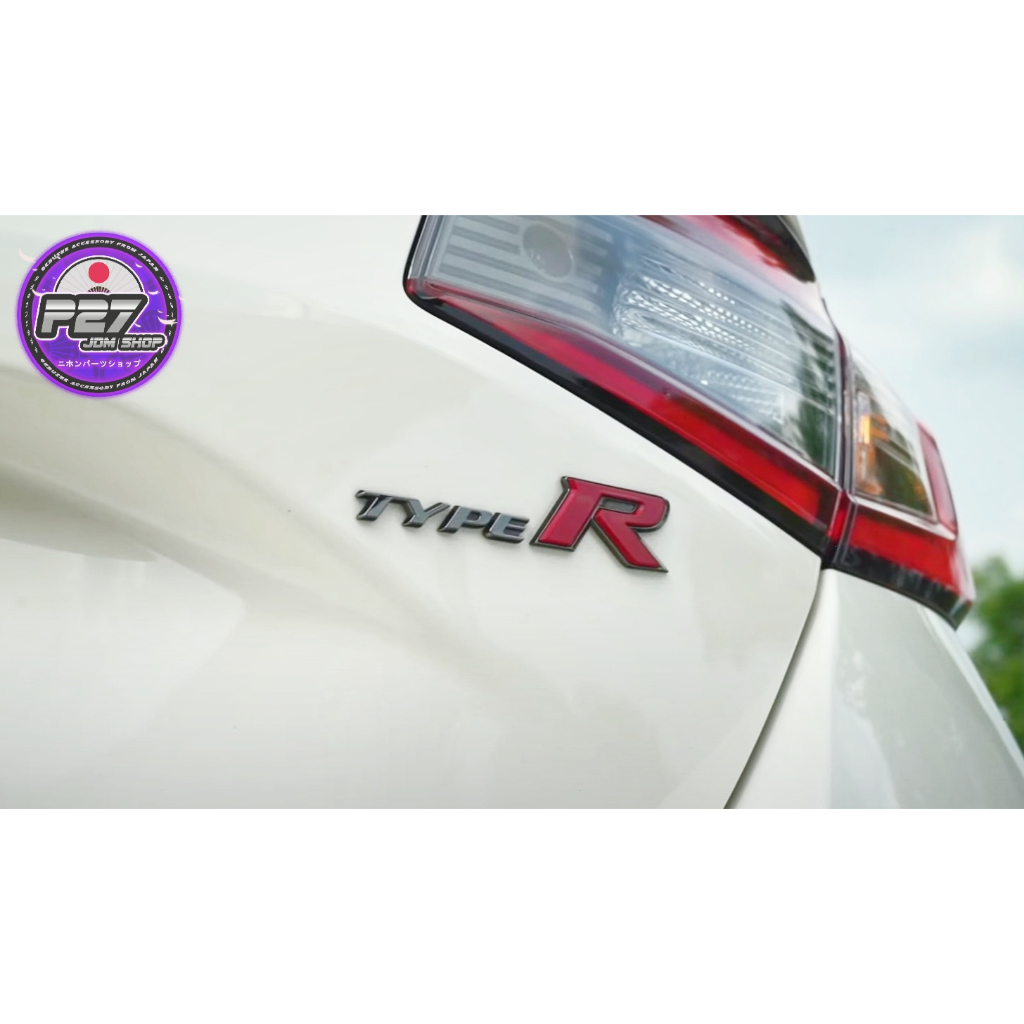 Logo/"TYPE R" FL5 Straight Model Civic FE '21-24 Genuine Honda Japan ...