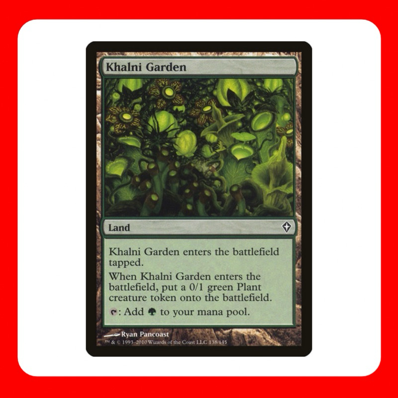 [MTG] Khalni Garden [WWK] [LAND] [COMMON] [NORMAL] [ENG] (Magic Card ...