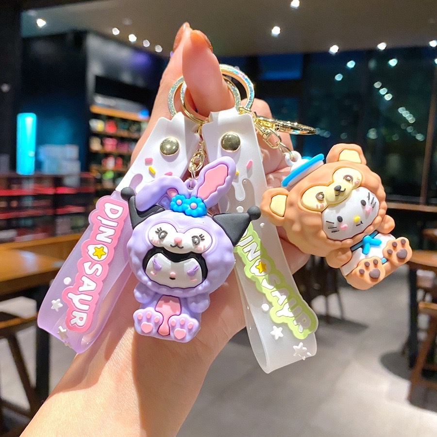 Keychain YS218 Cute Cartoon Anime SRO For Gifts Bag Charm/Key | Shopee ...