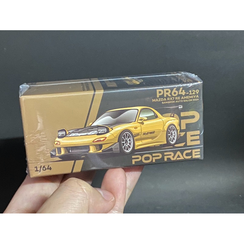 Pop Race MAZDA RX7 RE-AMEMIYA WIDEBODY GOLD Thailand limited edition | Shopee Malaysia