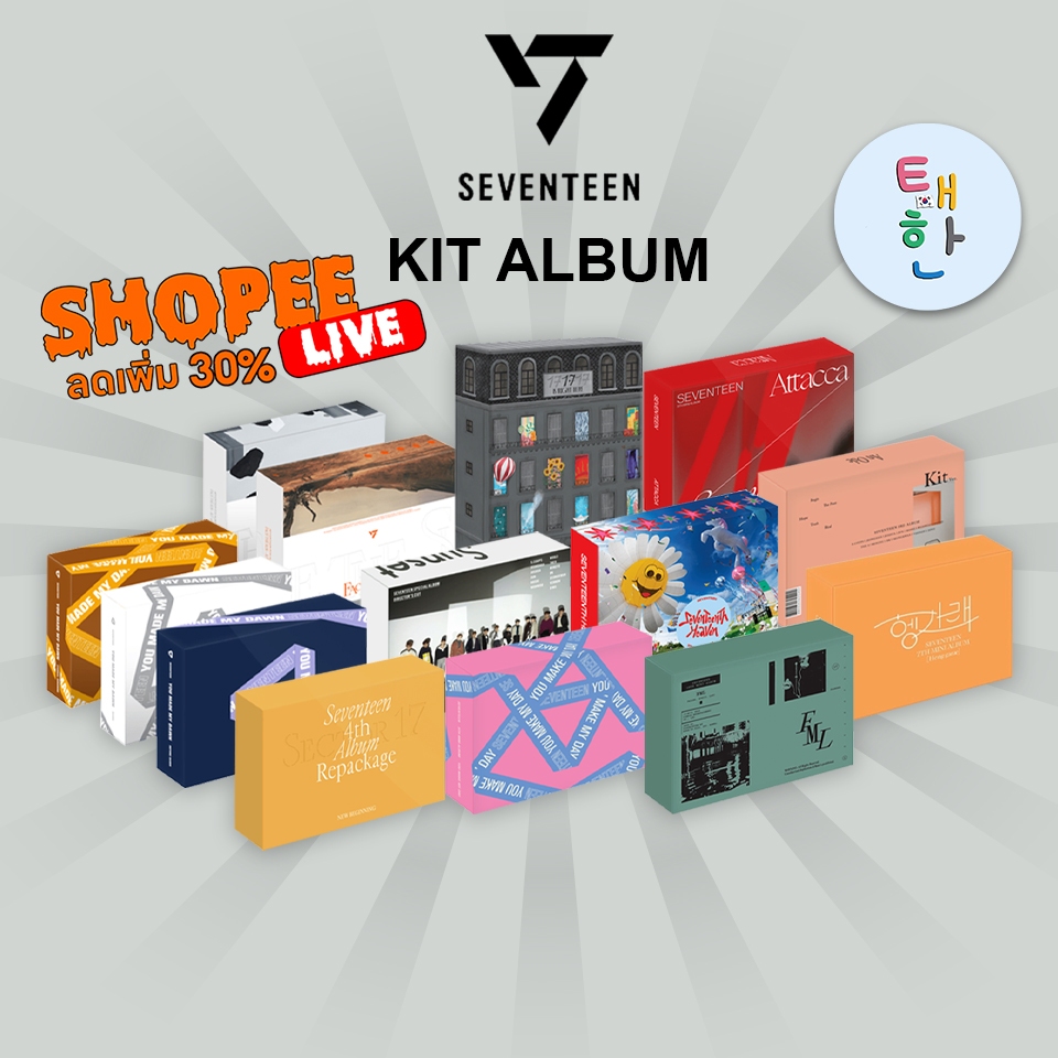 SHOPEE LIVE [SEVENTEEN] SEVENTEEN Kihno Album (KIT) | Shopee Malaysia