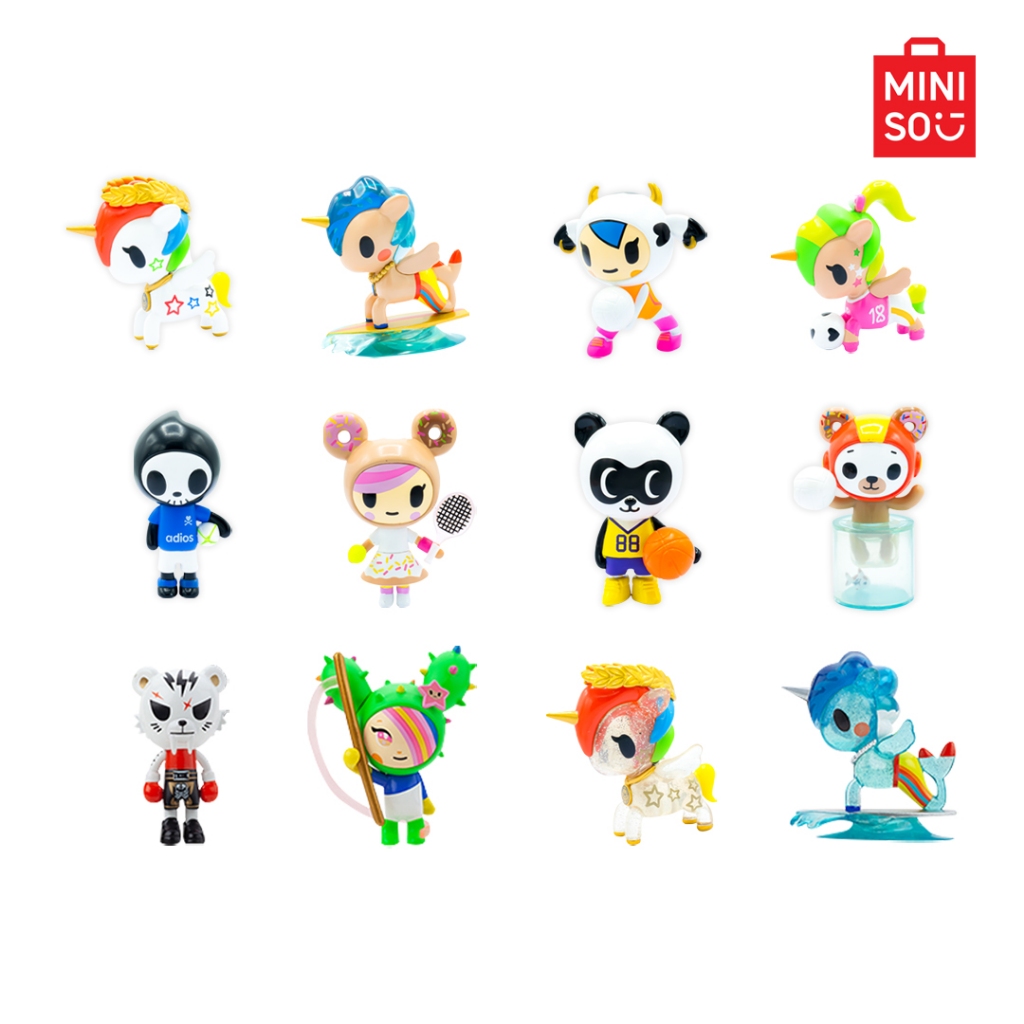 MINISO Model Figure Box tokidoki All-Star Champion Collection | Shopee ...