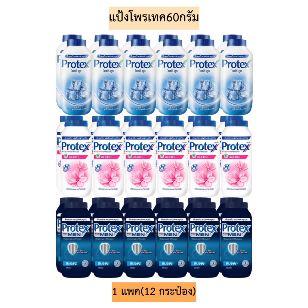 Protech Powder 60 G. There Are 3 Colors. 1 Pack 12 Cans. | Shopee Malaysia