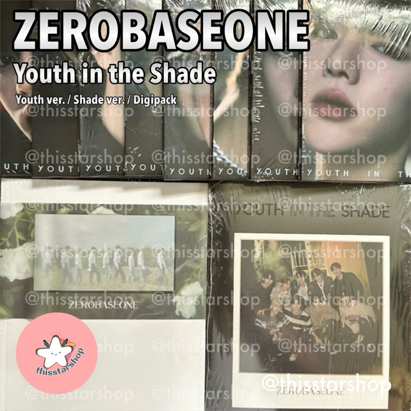 ZEROBASEONE/ZB1 Youth in the Shade Album (Youth ver.//Digipack) | Shopee Malaysia