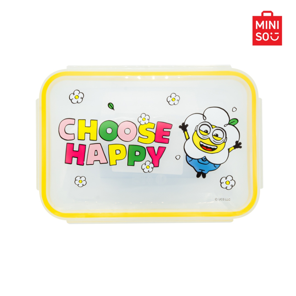 MINISO Daisy Minions Collection Food Container (1000mL) | Shopee Malaysia