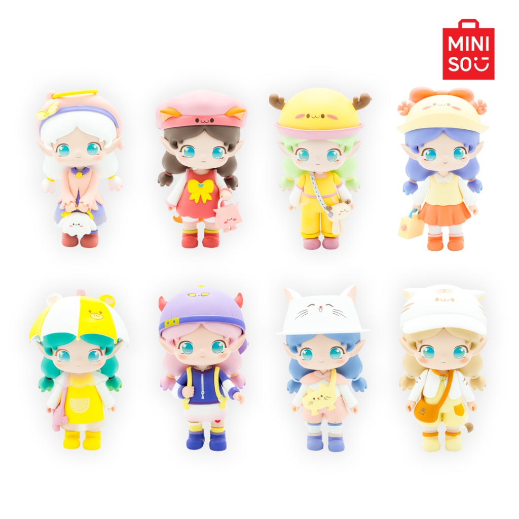 MINISO Model Figure Box Jova Travel Notes Series | Shopee Malaysia