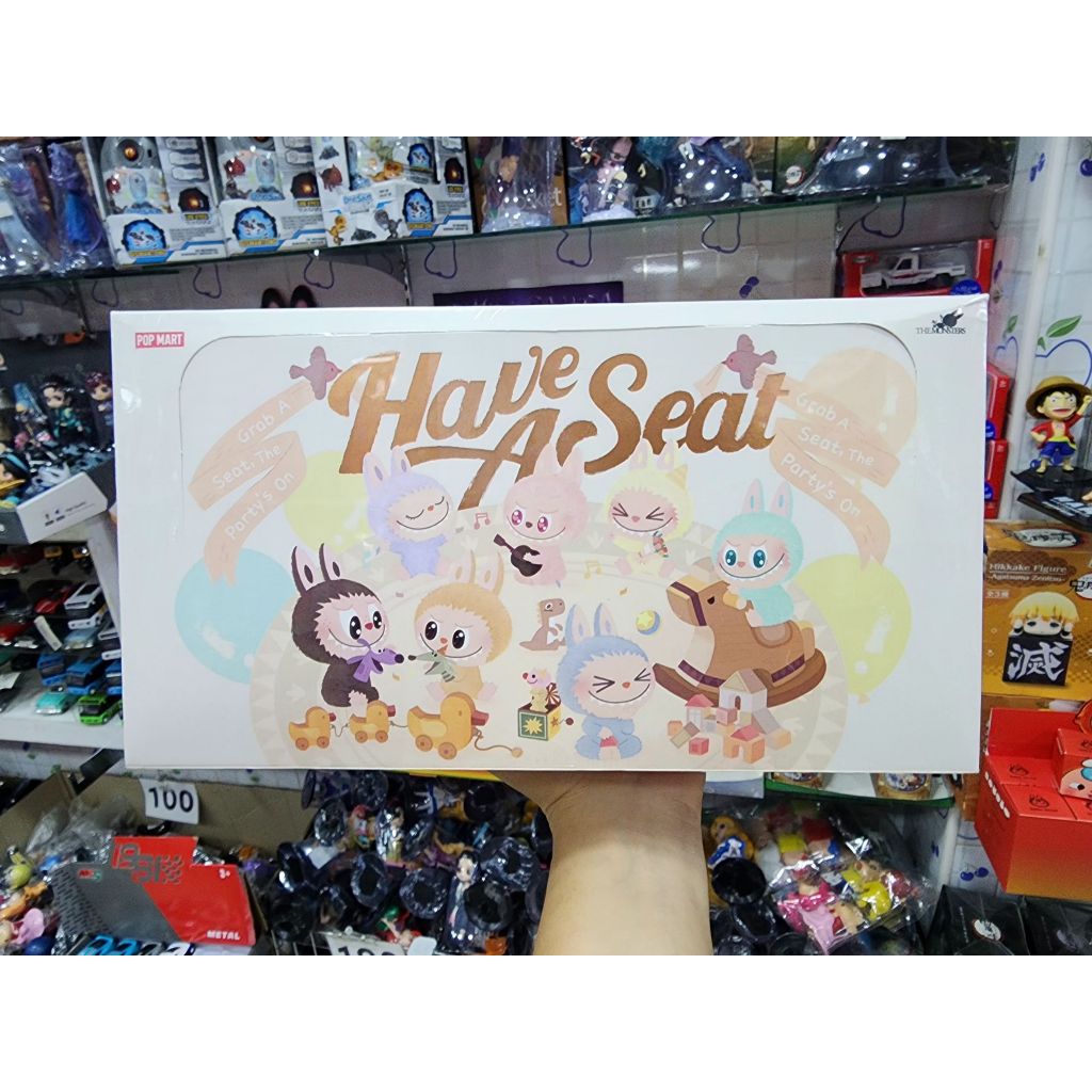Labubu v2 THE MONSTERS-Have a Seat Vinyl Plush Blind Box | Shopee Malaysia