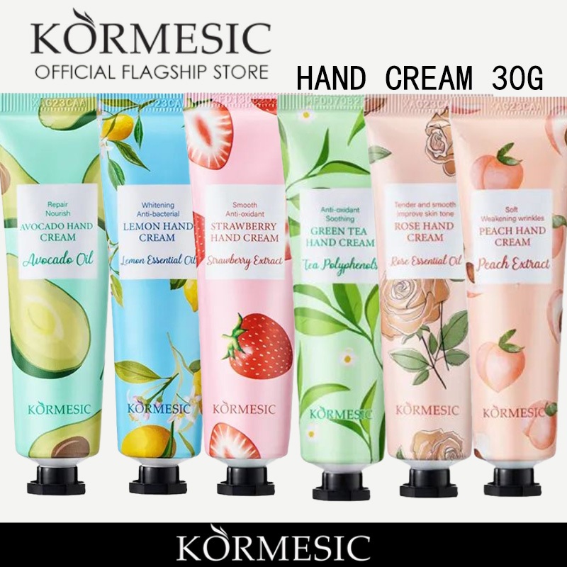 KORMESIC Natural Deep Hydrating Moisturising Soft Hand Cream Straberry ...