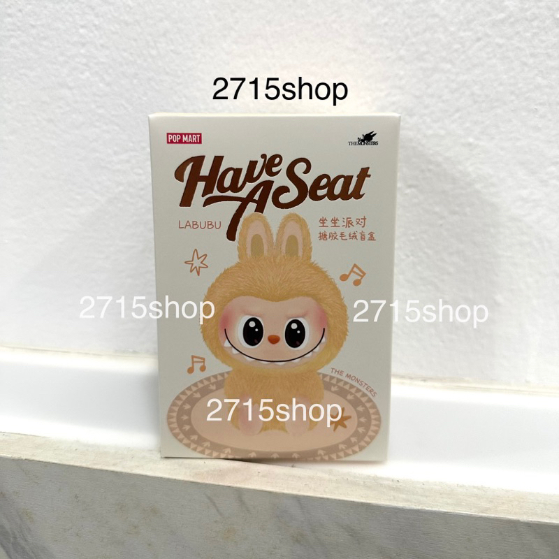 labubu v2 Authentic Check Card THE MONSTERS-Have a Seat Vinyl Plush ...