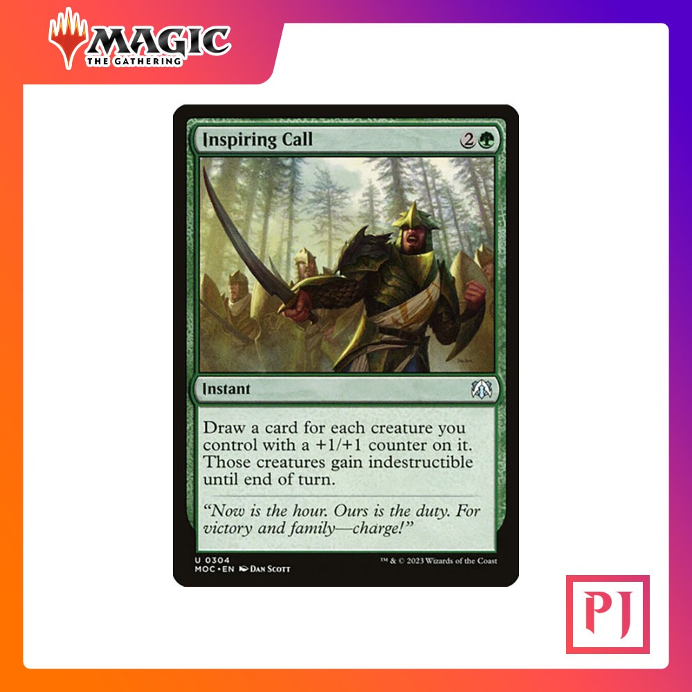 [MTG] Inspiring Call [MOC] [GREEN] [UNCOM] [NORMAL] [ENG] (Magic Card ...