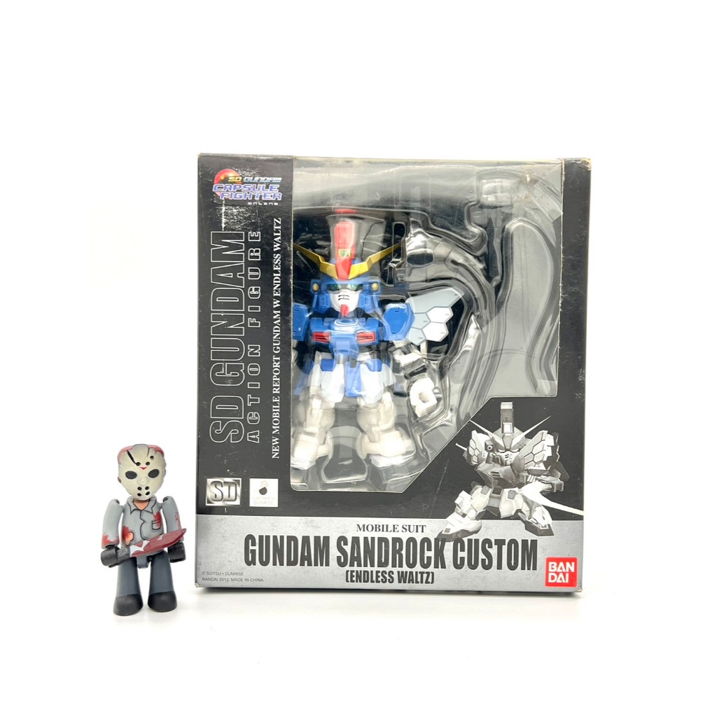 Gundam XXXG-01SR2 SDGO Sandrock Custom & Review-SD Online Capsule ...