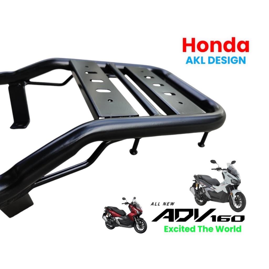 Rear Rack new Adv 160 2022-2024 AKL V.1 With TP Side Handle | Shopee ...