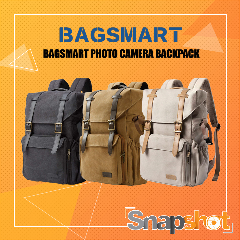 BAGSMART PHOTO CAMERA BACKPACK Rucksack Bag | Shopee Malaysia