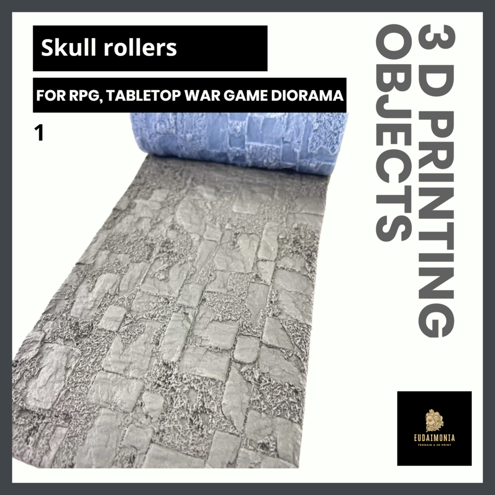 Miniature Druidic Henge textured roller For Do terrain war games trpg ...