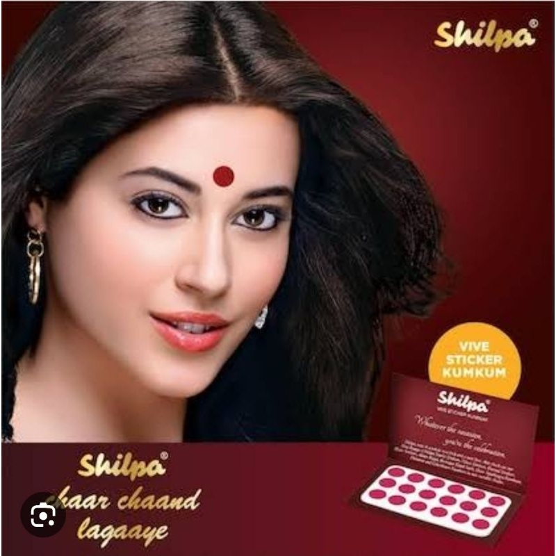 traditional indian forehead bindi red sticker for | Shopee Malaysia