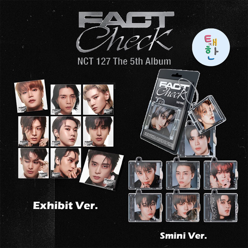 SHOPEE LIVE ️ [NCT127] The 5th Album [Fact Check] (Exhibit Ver./Smini ...
