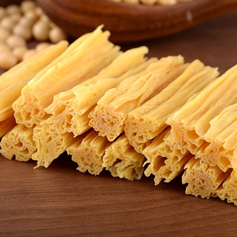 Lined Dried Tofu Skin Eaten With Shabu 250g Bag fuzhu Skin. | Shopee ...