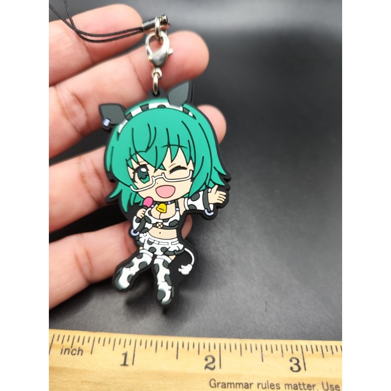 Rubber Key Ring Bag Charm Little Girl Cute Yamada Maya Strap-Infinite ...