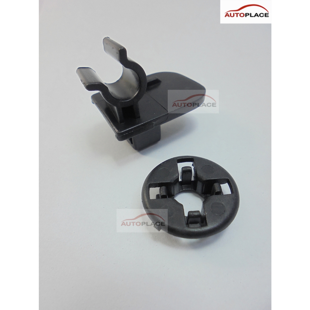 (1 Set) Bonnet Strut Bar Clip And Support Bush For Toyota Fortuner 2015 ...