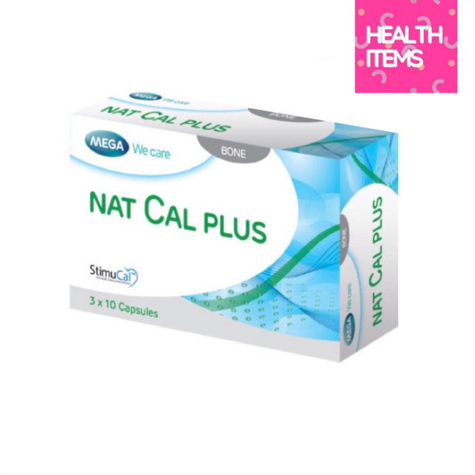 ((Buy 1 Box Get 10 Capsules)) MEGA Nat Cal Plus 30 Tablets. | Shopee ...