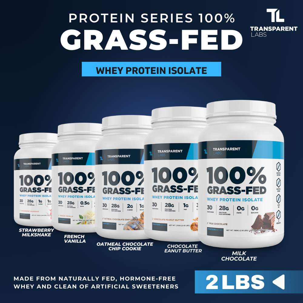 TRANSPARENT LABS 1 Grass-Fed Whey Protein Isolate – 2lbs | Shopee Malaysia
