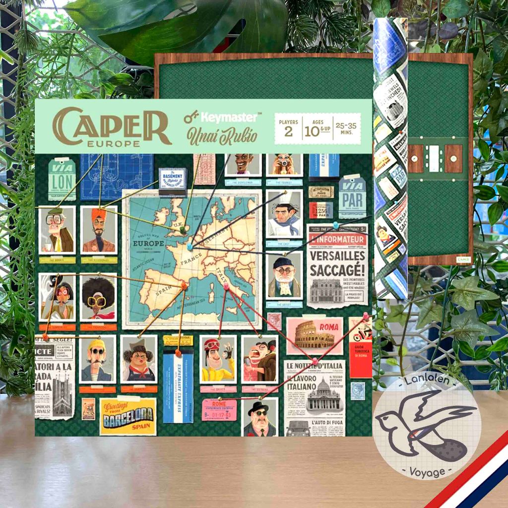 Caper: Europe/Caper Playmat [Boardgame] | Shopee Malaysia