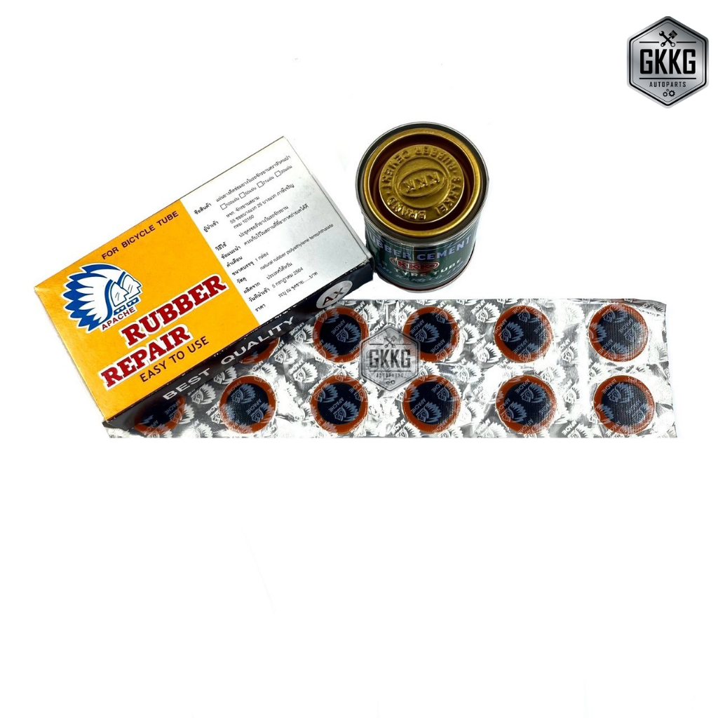 APACHE AX Road Bike Inner Tube Patch 1 Box Contains 100 Sheets. | Shopee Malaysia