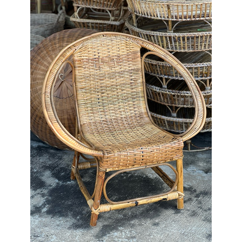 Real Rattan Chair Large Model Adult Can Sit Full Weight 80-90 Kilograms ... Real Rattan Chair Large Model Adult Can Sit Full Weight 80-90 Kilograms ...