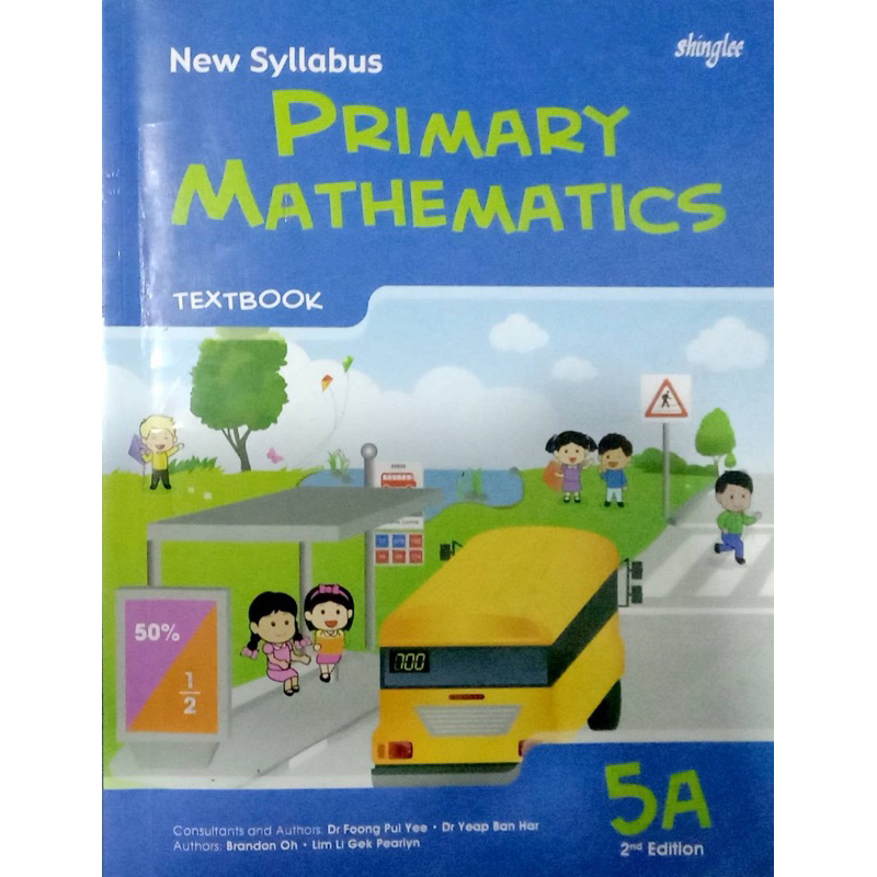 New Syllabus Primary Mathematics 5A-5B | Shopee Malaysia