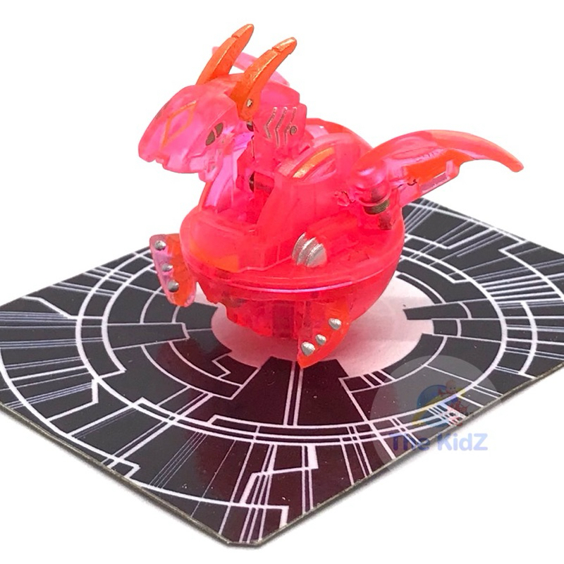 Bakugan Battle Brawlers Translucent Pyrus Hyper Dragonoid Bakuneon Pink ...