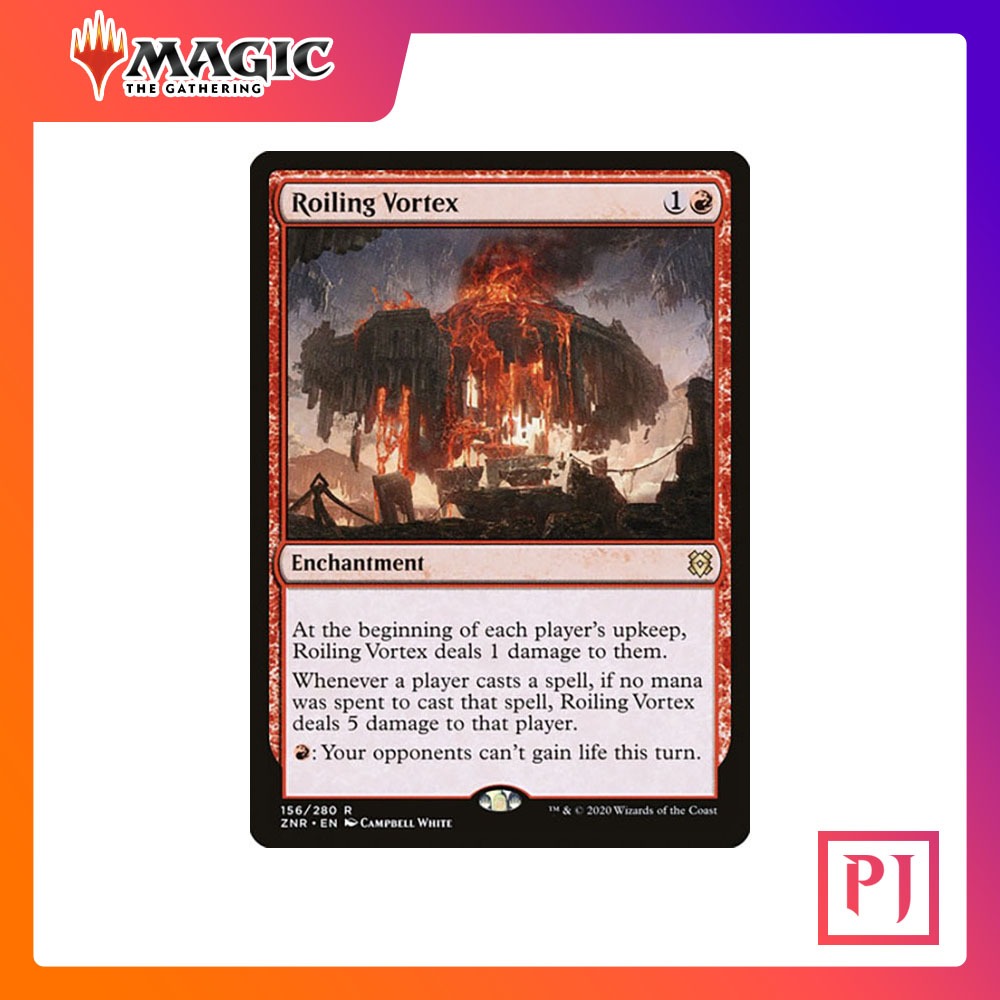 [MTG] Roiling Vortex [ZNR] [RED] [RARE] [NORMAL] [ENG] (Magic Card ...